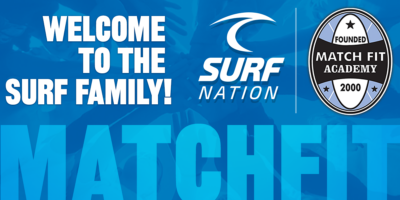 Match Fit Academy is officially part of Surf Soccer - Surf Nation